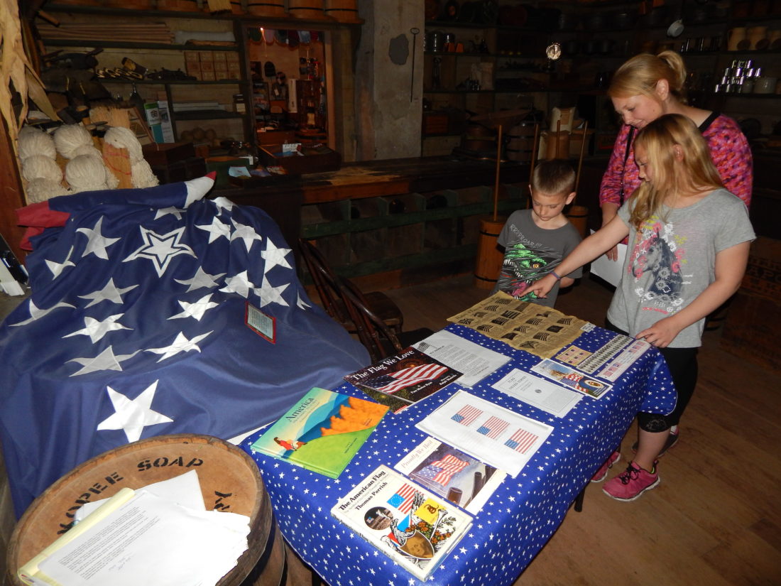 Harkin Store displays antique flag | News, Sports, Jobs - The Journal